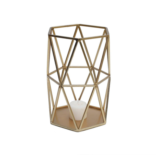Aurum Gold Pillar Holder – Maison Modern